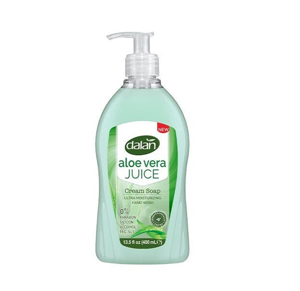 Aloe Vera Cream Soap | Dalan | 400ml – TurkishMart