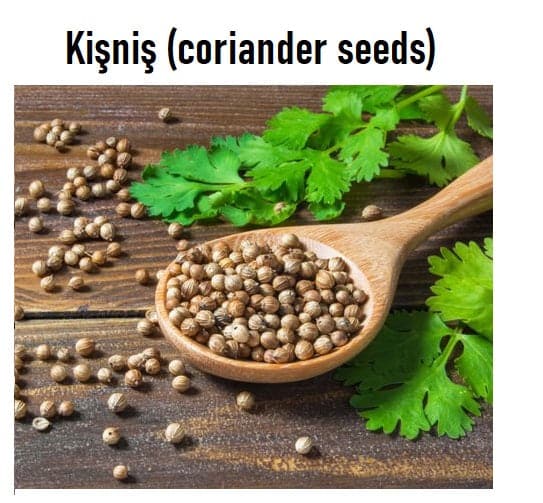 Kisnis | Coriander Seeds | Basak | 40g – TurkishMart