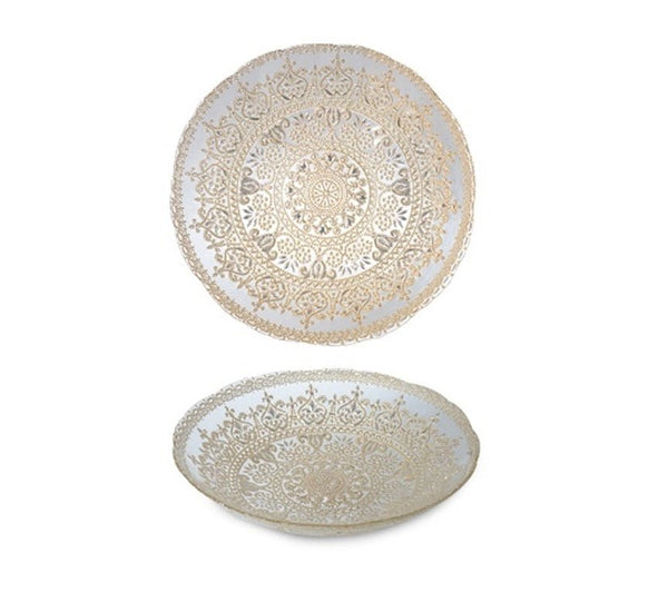 Turkish Plates | Silverina Istanbul Plate | 1 – TurkishMart