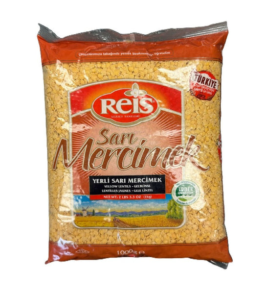 Yellow Lentils | Reis | 1Kg – TurkishMart